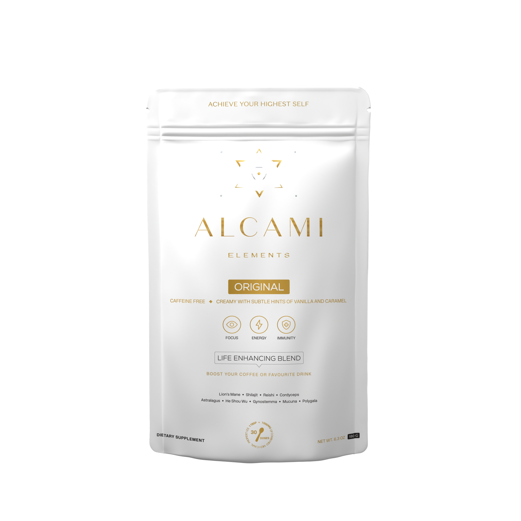 Milk & Coffee Booster - Life Enhancing Beverage | Alcami Elements ...