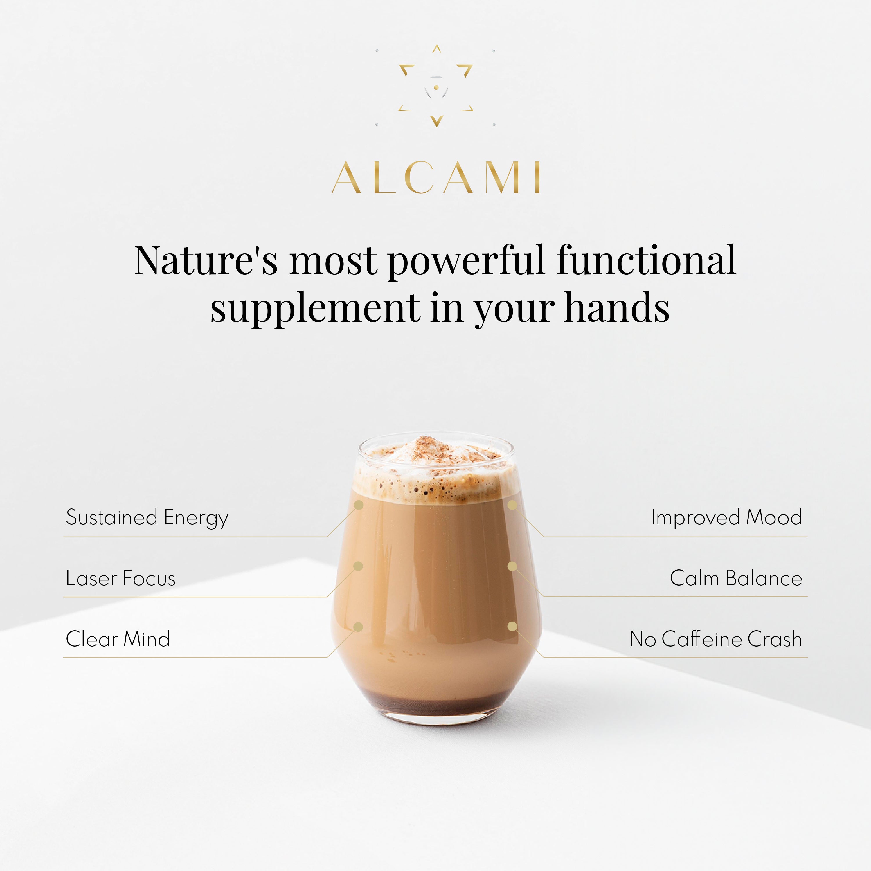 ALCAMI All day energy focus and calm – alcamielements